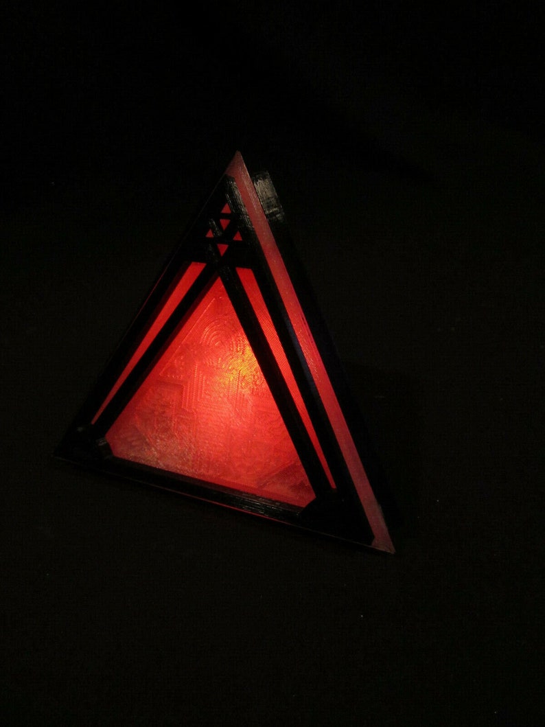 Star Wars Sith Holocrom Replica Prop Black Trim (includes Red Color Tea ...