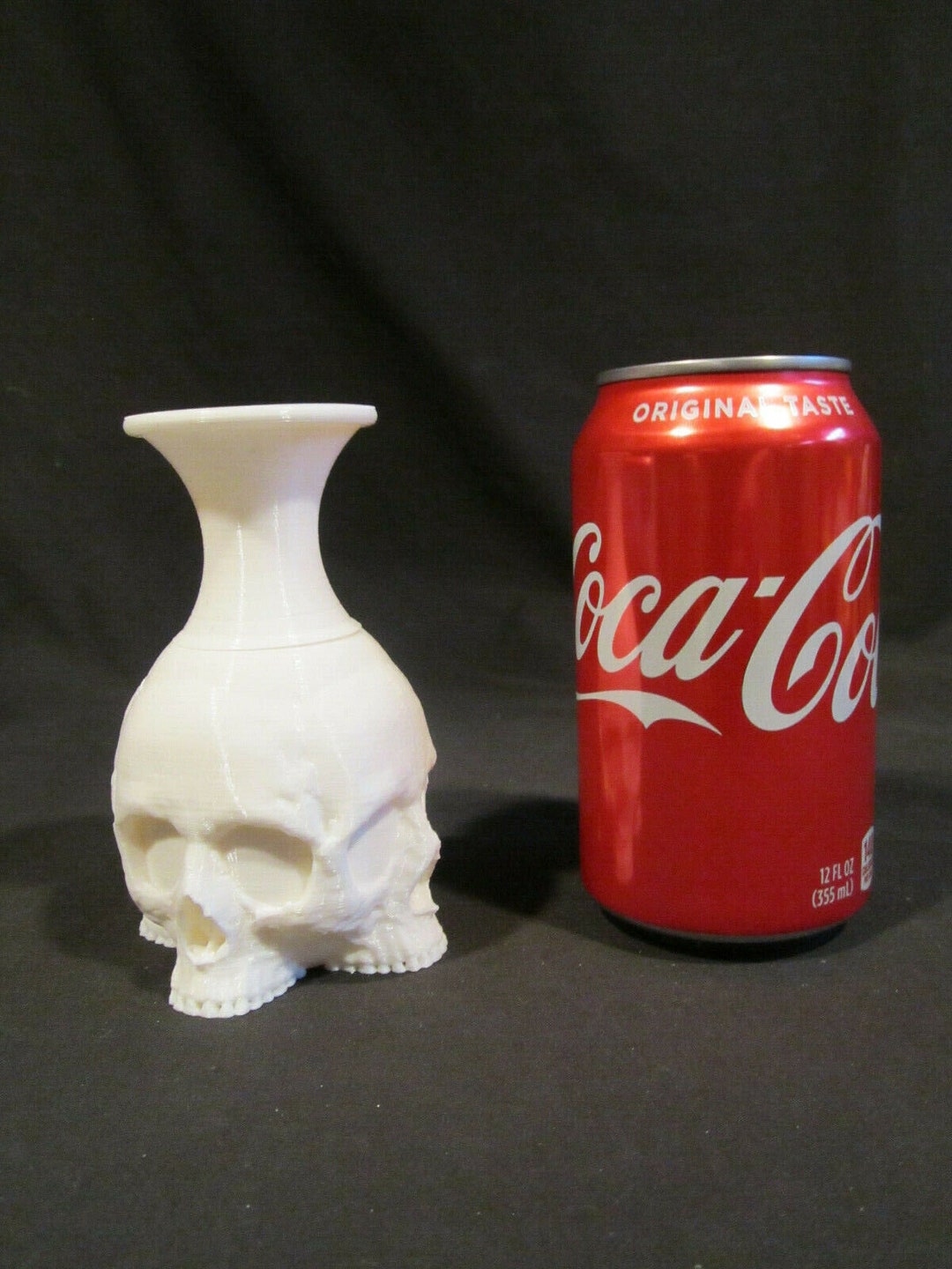 Skull Vase Horror Display Prop (3d Printed) 4 1/2" Tall Halloween - Etsy