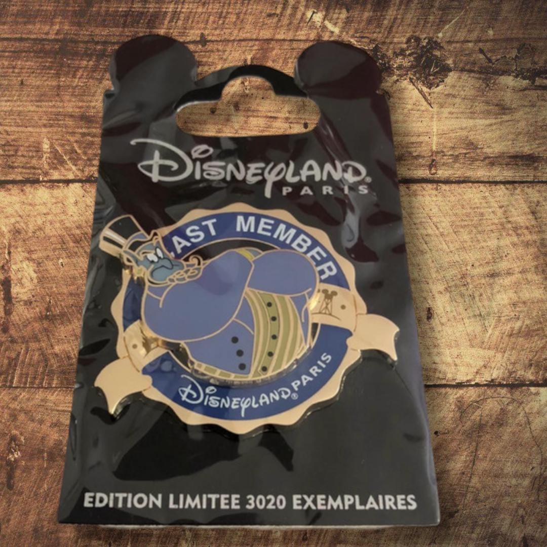 Cast Member Pin Genie LE Disneyland Paris - Etsy