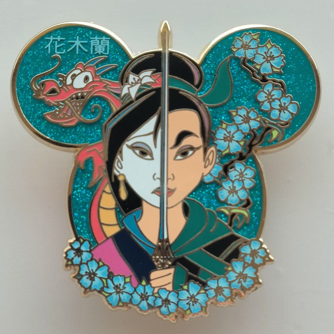 Fantasy Pin Mulan and Mushu - Etsy