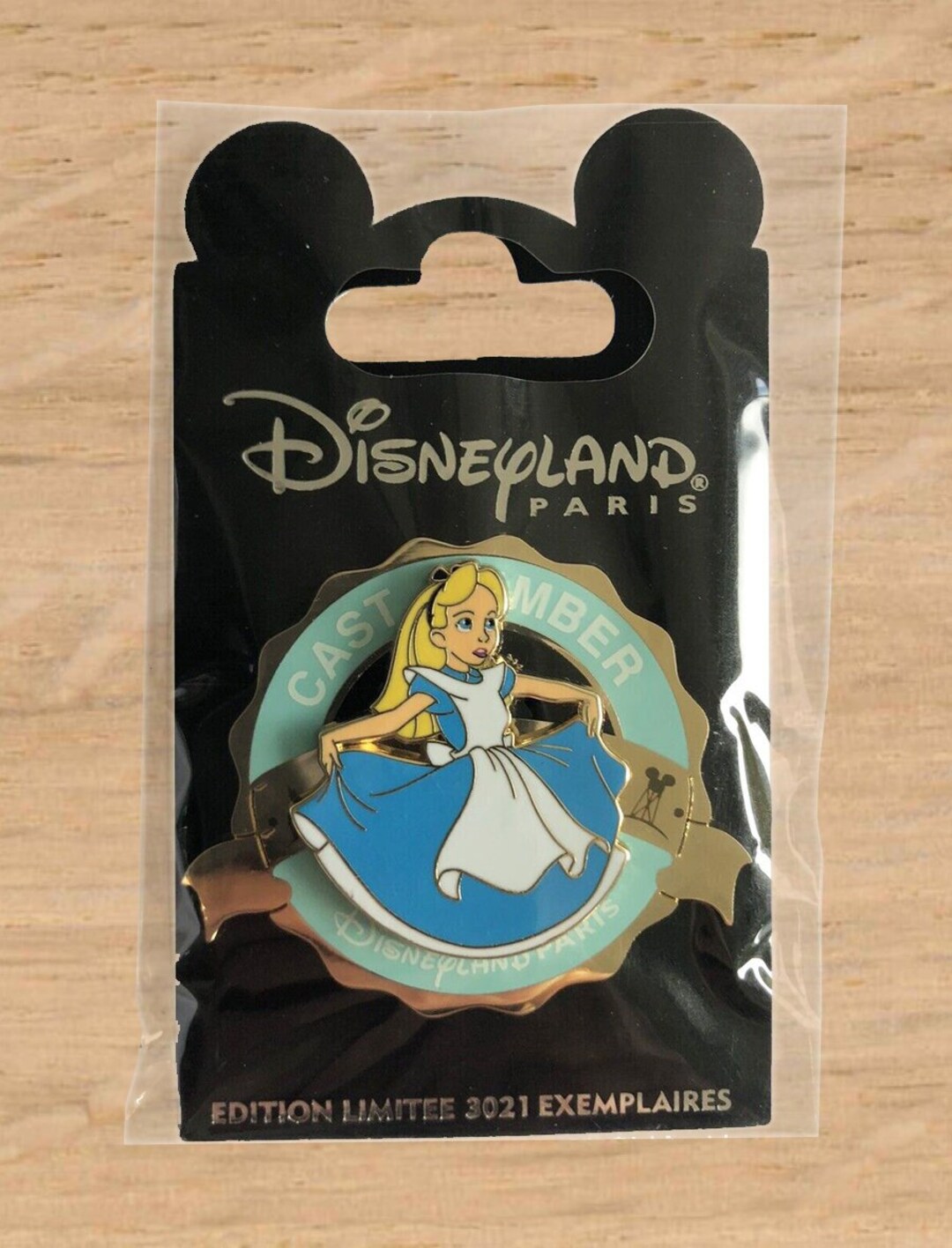 Cast Member Pin Alice LE Disneyland Paris Pin - Etsy