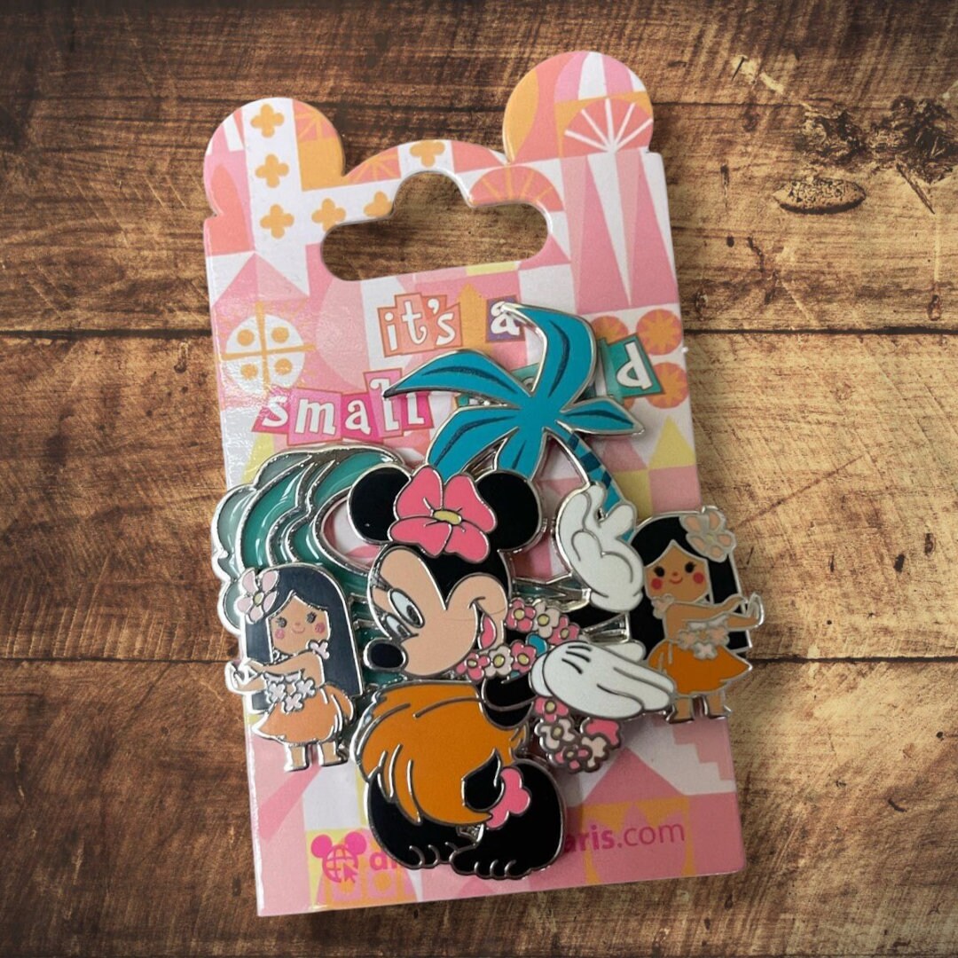 Small World Minnie Disneyland Paris Pin - Etsy