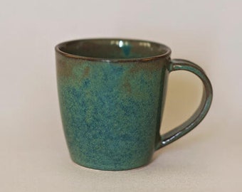 Teal Coffee Mug - Etsy