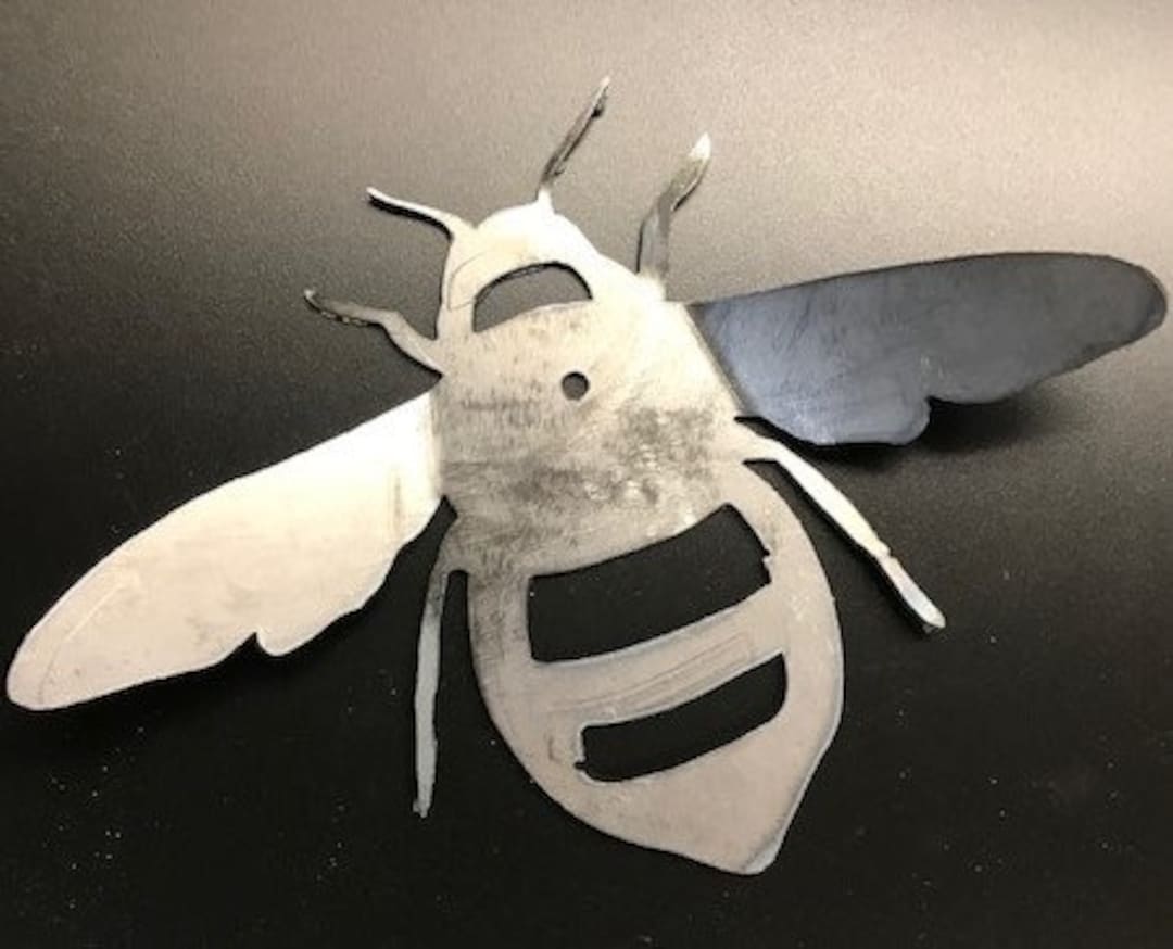 Metal Bumble Bee Large - Etsy