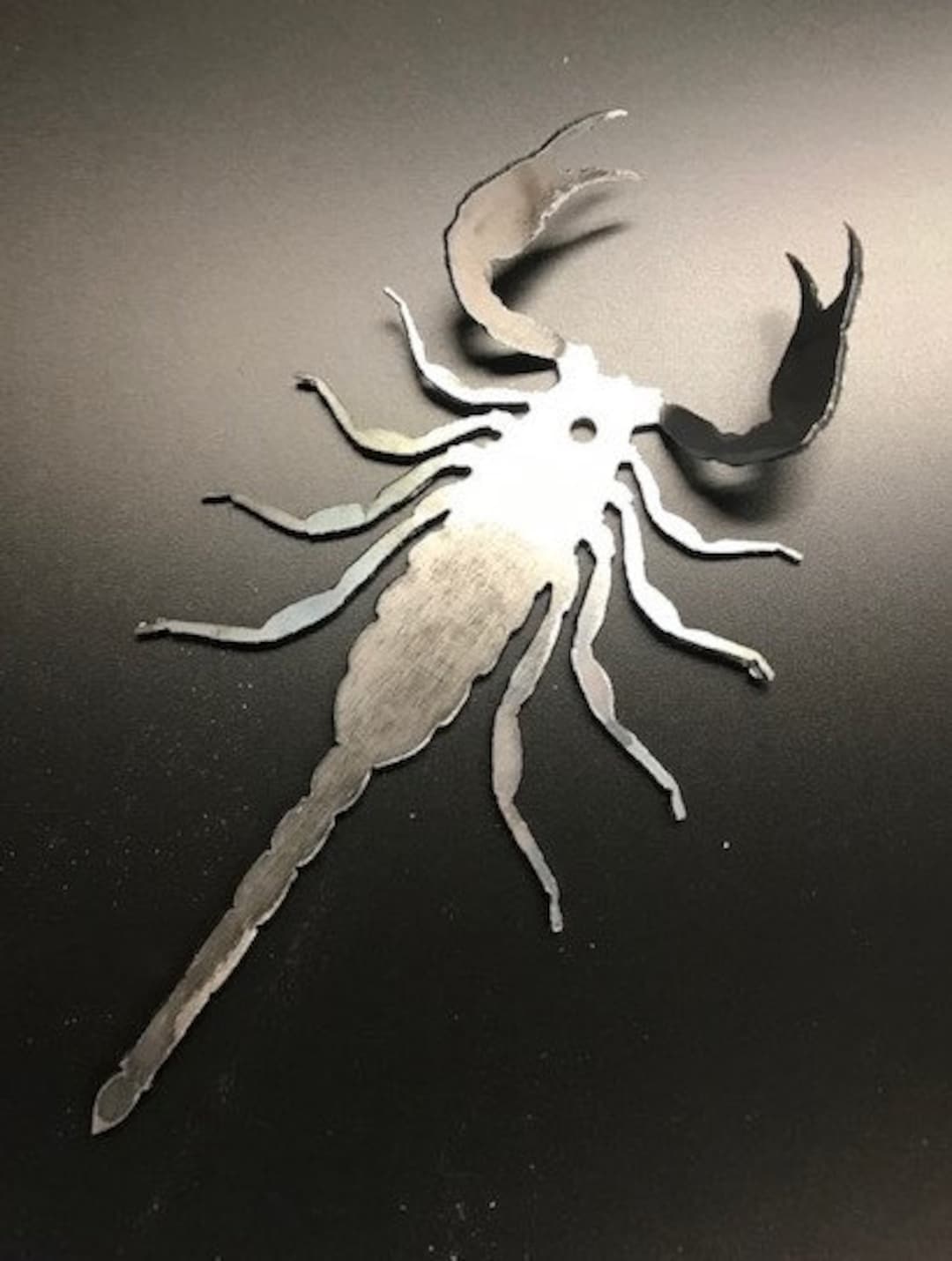 Rustic Metal Scorpion Garden Ornaments – Handcrafted Fence and Yard ...