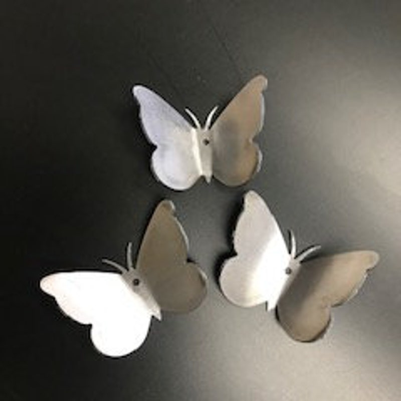 Metal Butterfly - Etsy