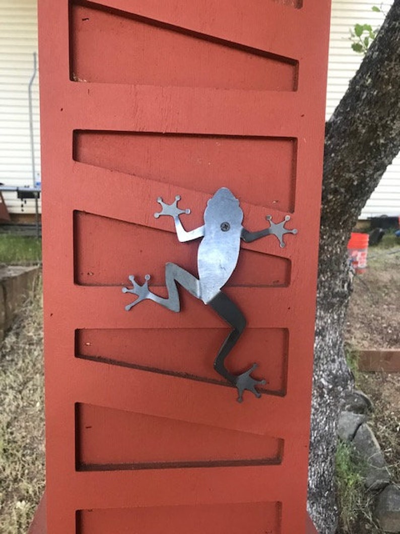 Large Metal Tree Frog | Etsy