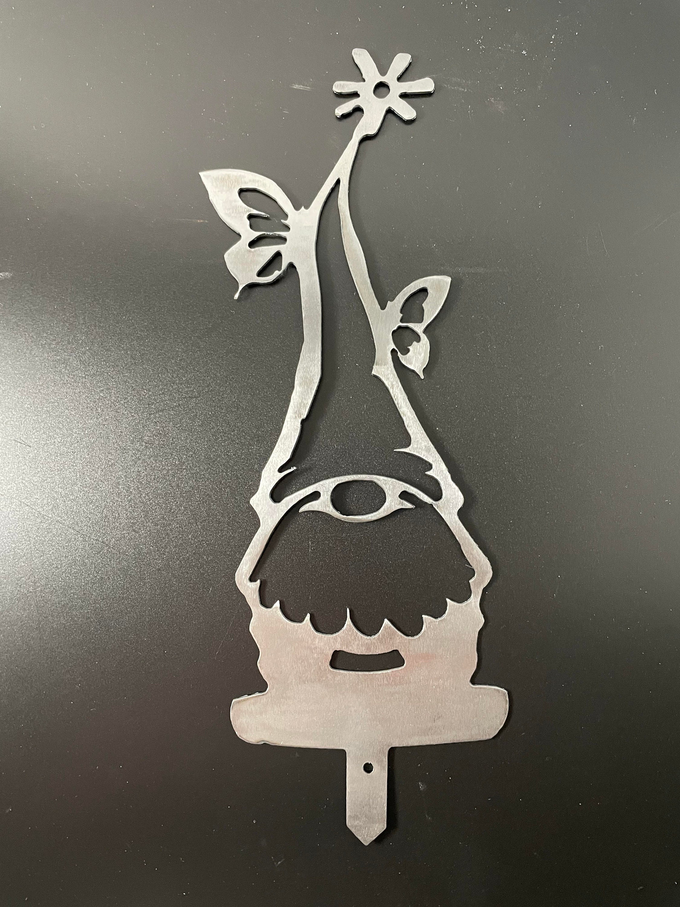 Garden Nome A, Metal Lawn Art - Etsy