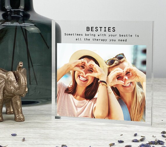 Best Friend Gift Besties Photo Gift Bestie Print Best | Etsy