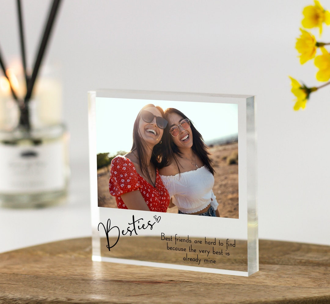 Besties Gift, Besties Photo Gift, Bestie Print, Best Friend Photo, Best ...