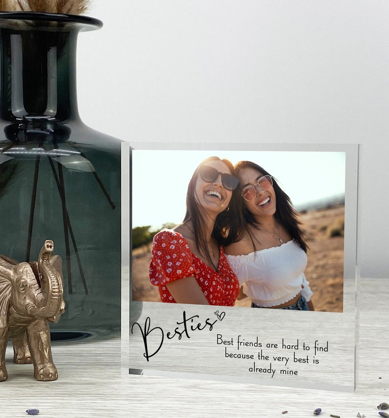 Besties Gift Besties Photo Gift Bestie Print Best Friend - Etsy