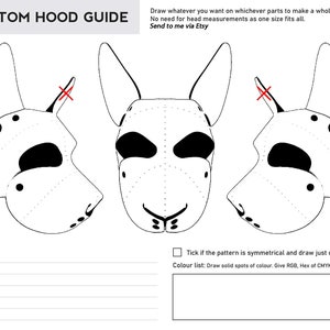 Custom Pup Hood Pup Rex - Etsy