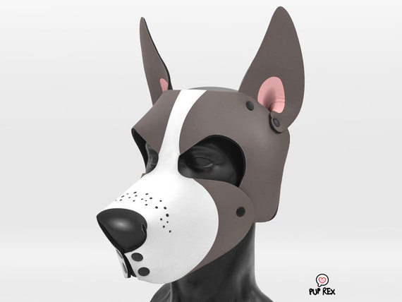 Grey rex One Pup Rex Pup Hood made to Order | Etsy