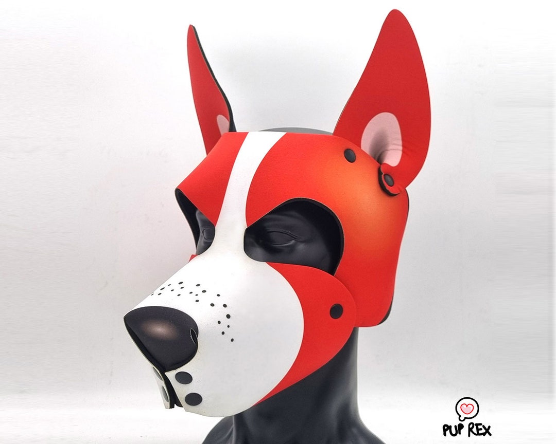 Red Pup Rex One Pup Hood backorder - Etsy