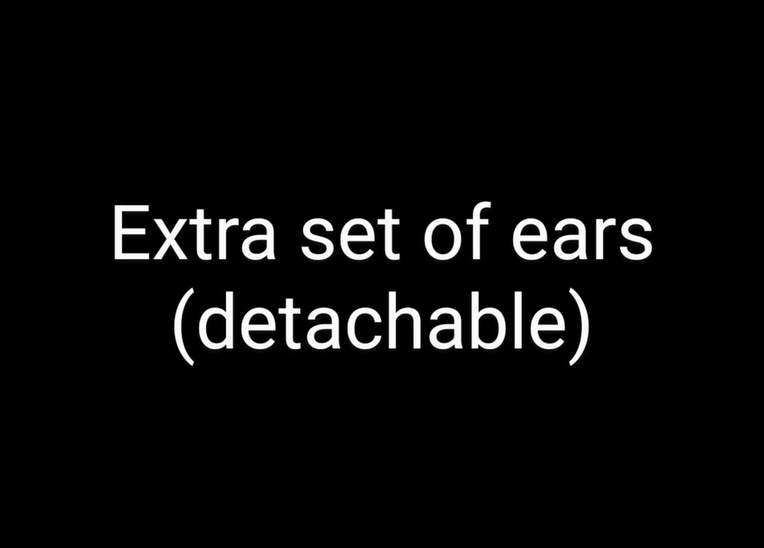 Extra Pair of Ears Add-on - Etsy