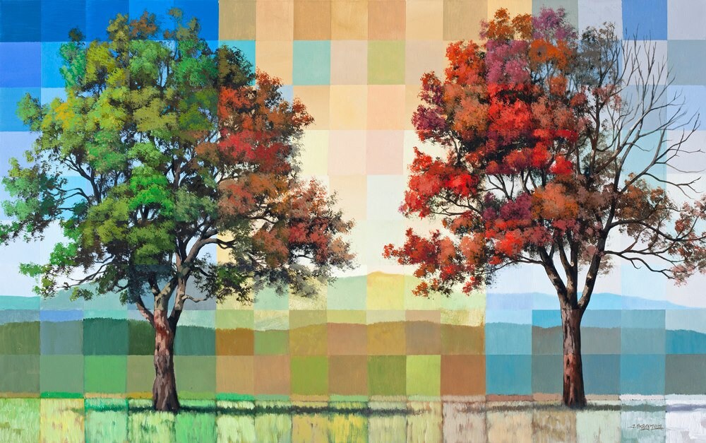 Deposit for Custom Timeline TREE Painting. Get Your Own Custom Made ...