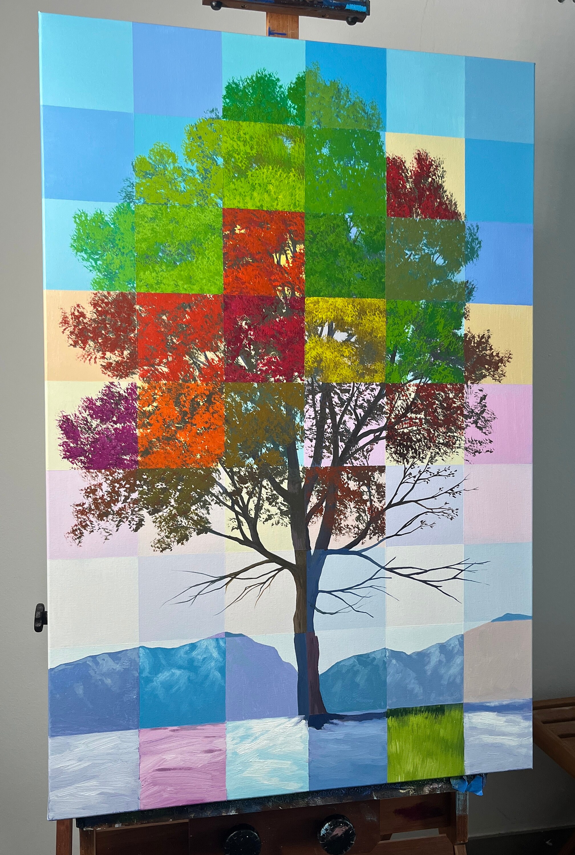 Deposit for Custom Timeline TREE Painting. Get Your Own Custom Made ...