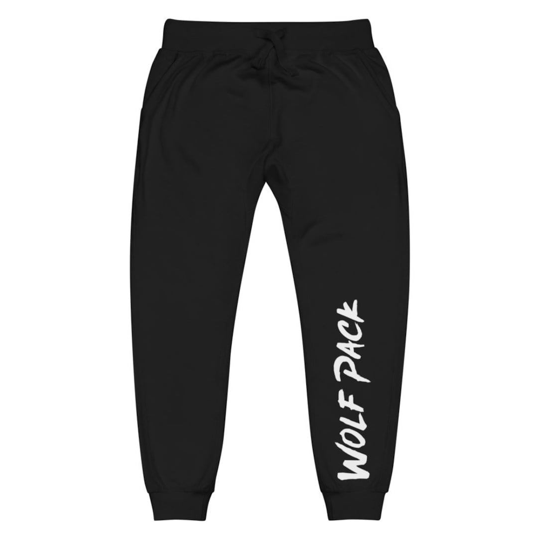 Wolf Sweatpants - Etsy