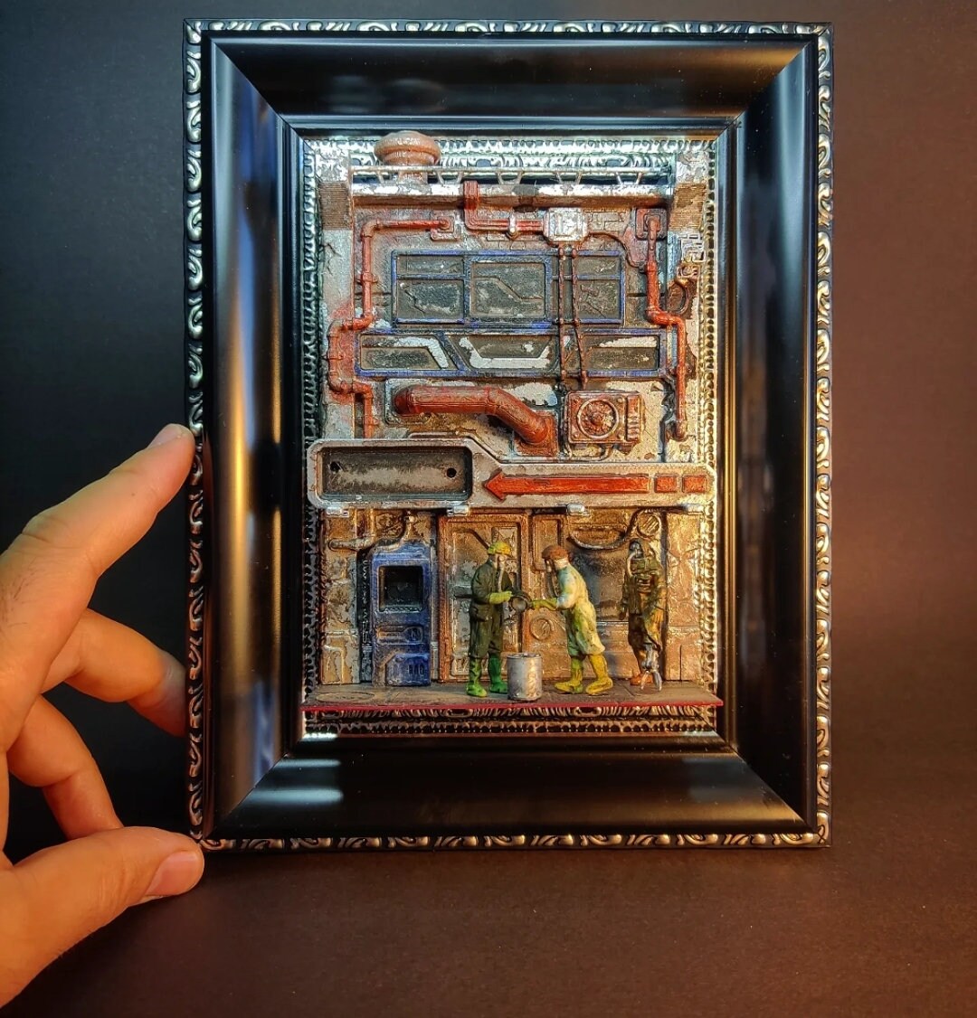 Post Apocalyptic World Miniature Diorama Artwork Fast and Free Shipping ...