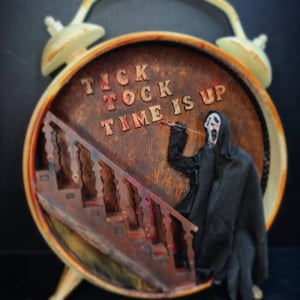 Scream Ghost Face Miniature Diorama Artwork Free Shipping With Tracking ...