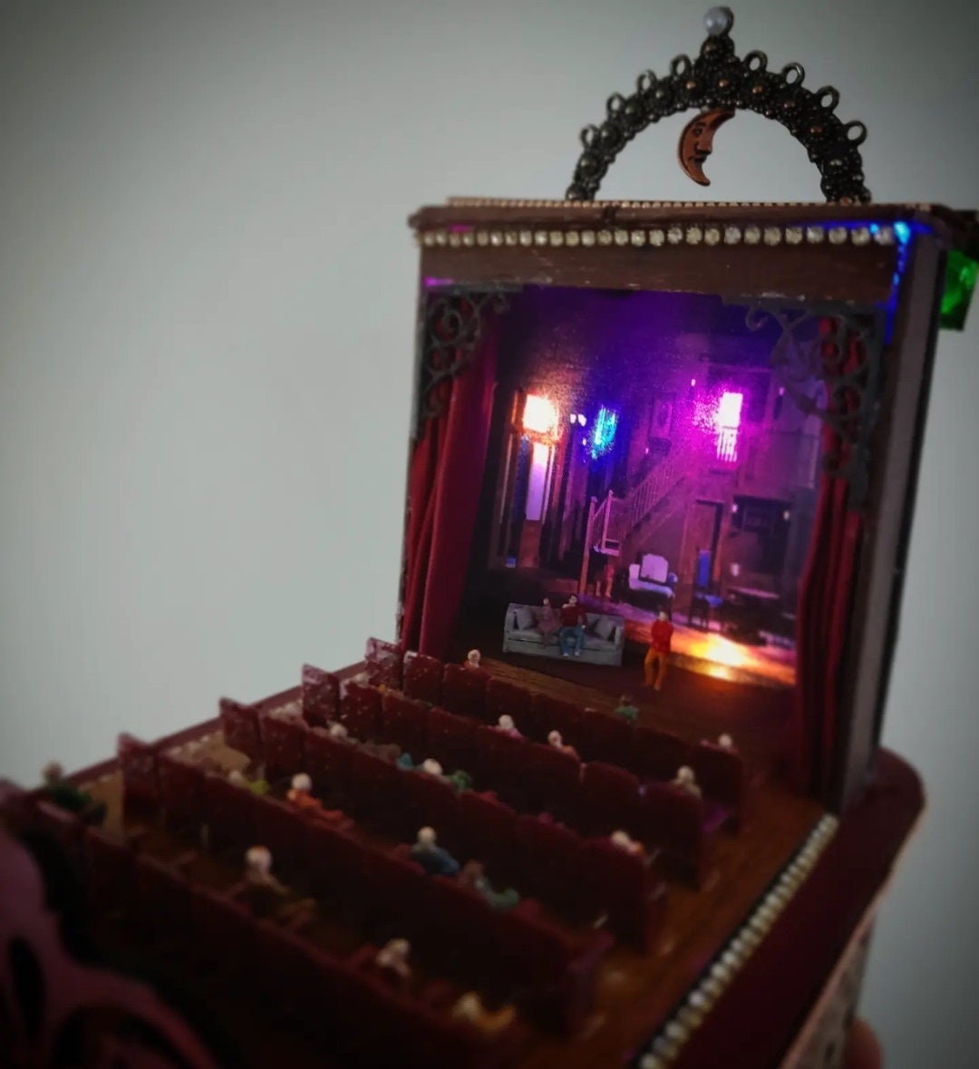 Ultra Miniature Pocket Theatre Diorama Fast and Free Shipping With ...
