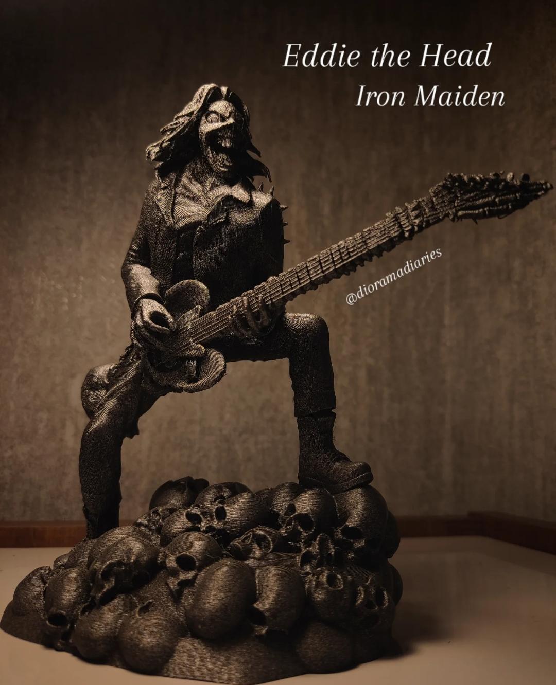 Eddie the Head Iron Maiden Statue Artwork Fast and Free Shipping With ...
