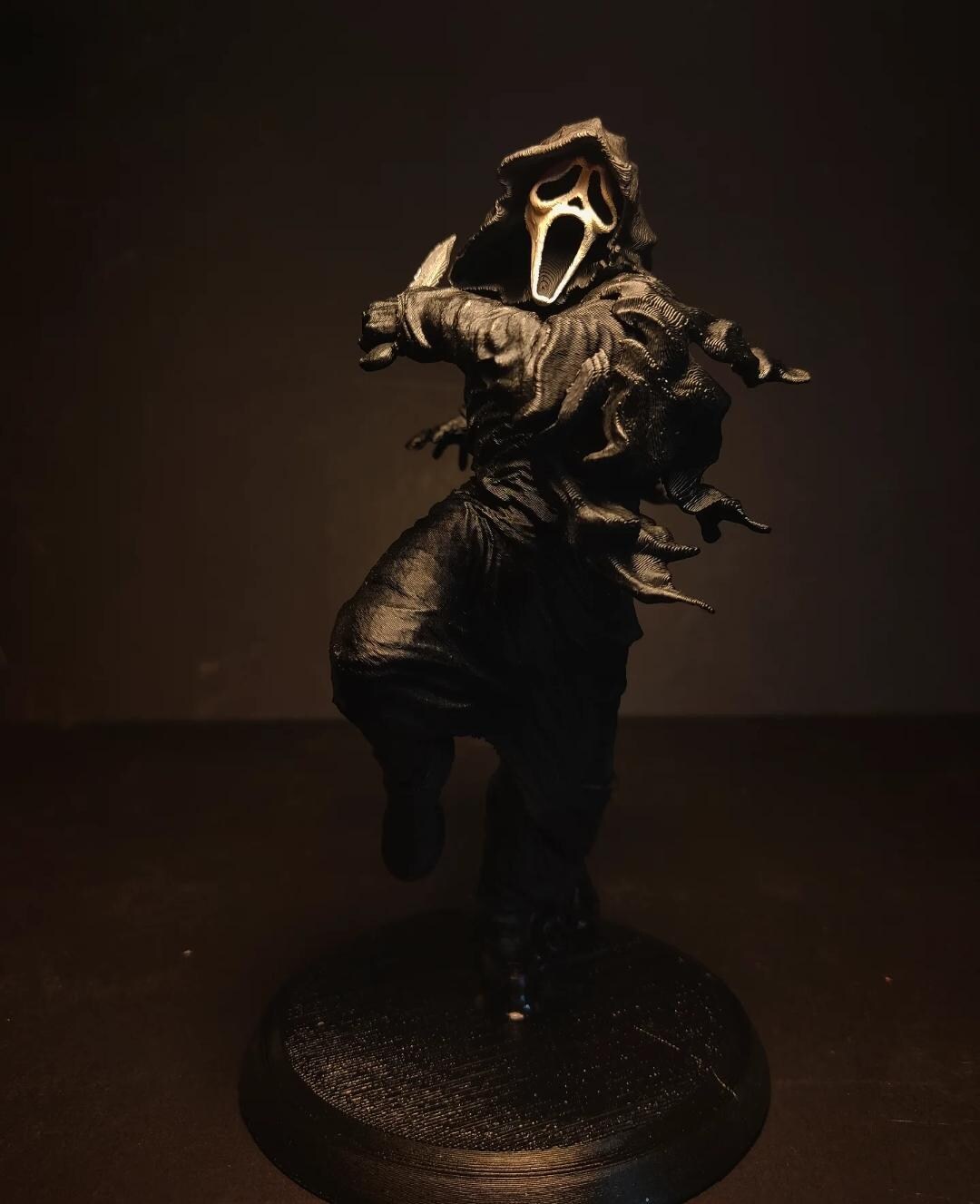 Ghost Face Scream Statue Artwork 20 Cm Fast and Free Shipping With ...
