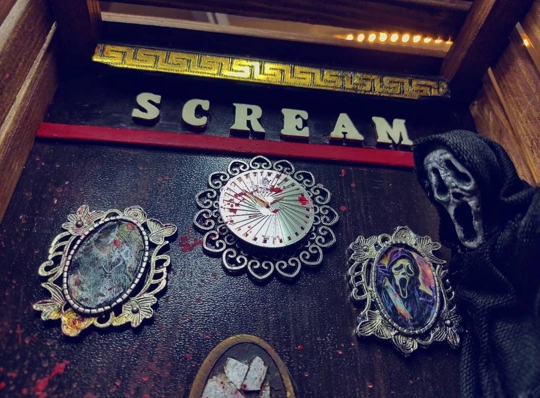 Scream Ghostface Handmade Diorama Free Shipping With Tracking Number ...