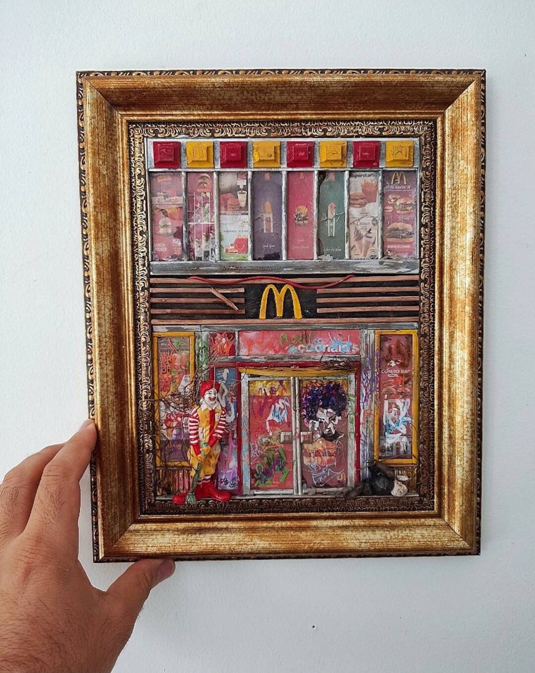 Abandoned Storefront New York City Miniature Realistic Frame Diorama ...