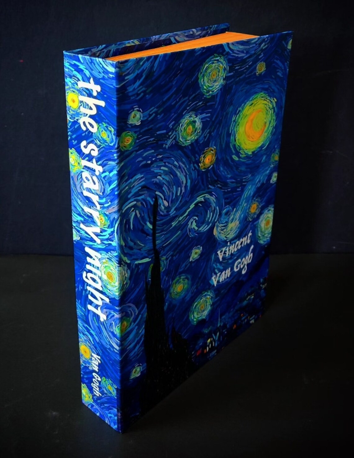 Van Gogh Book Diorama Fast and Free Shipping With Tracking Number - Etsy