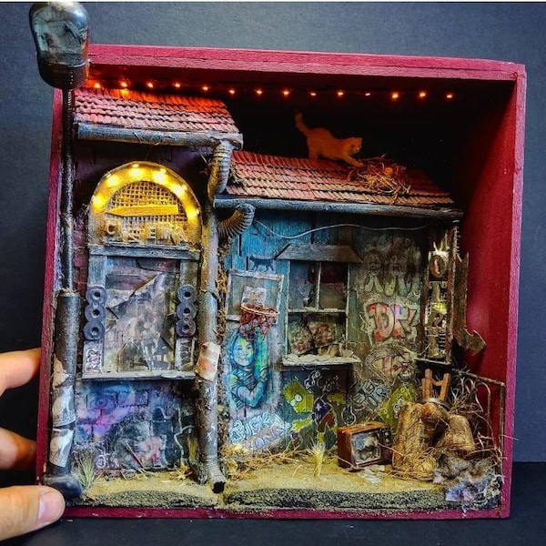 Book Diorama - Etsy