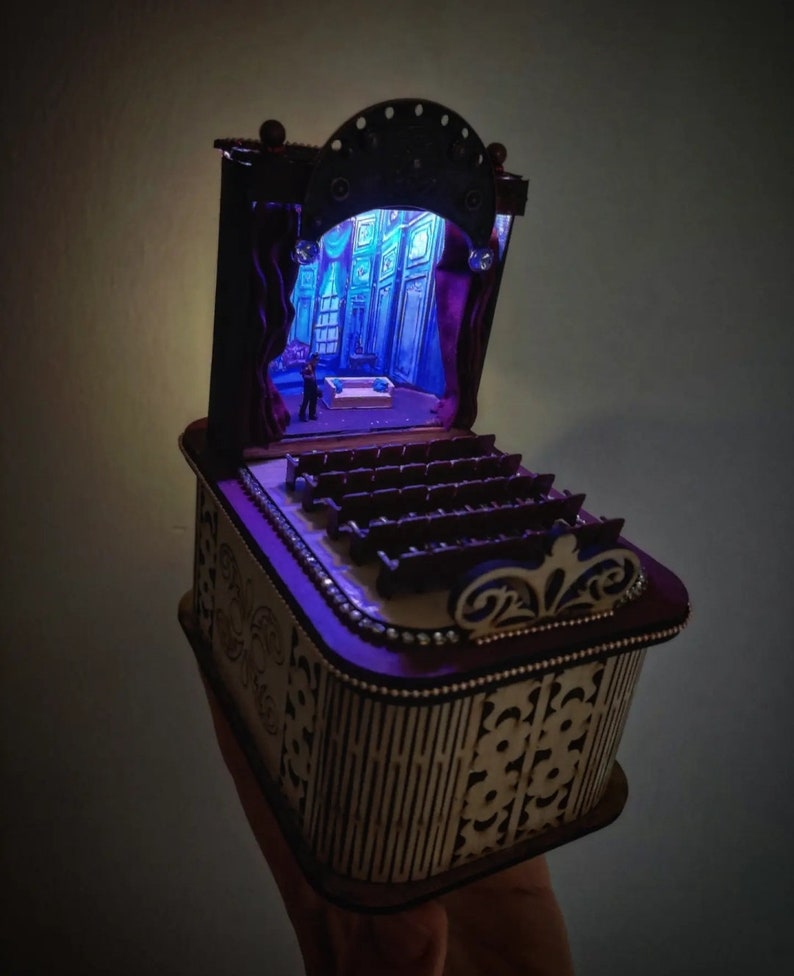 Ultra Mini Scale Theatre Diorama Fast and Free Shipping With Tracking ...