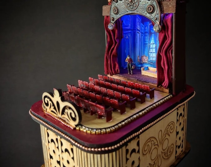 Ultra Mini Scale Theatre Diorama Fast and Free Shipping With Tracking ...
