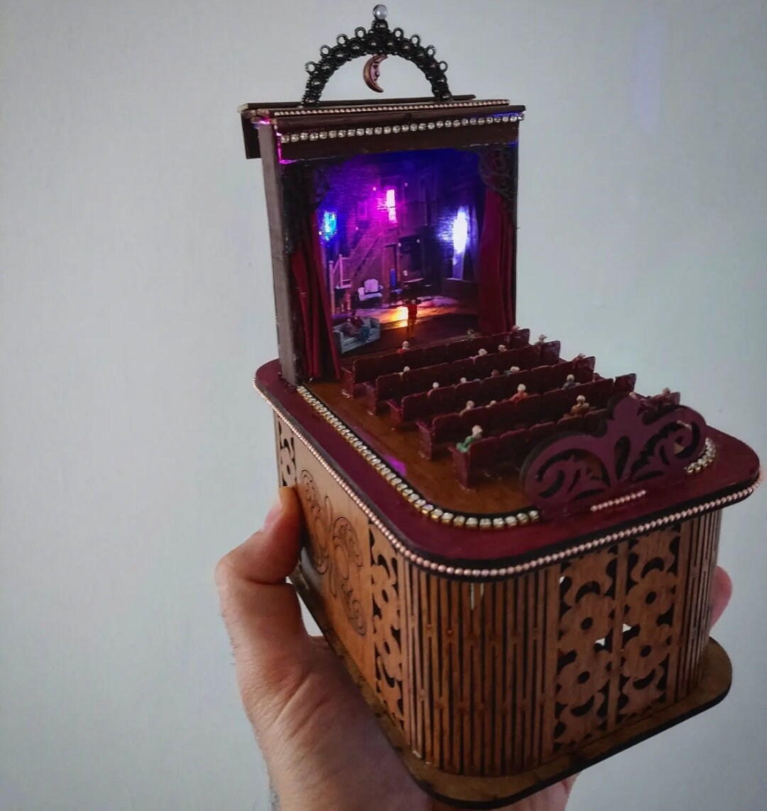 Ultra Miniature Pocket Theatre Diorama Fast and Free Shipping With ...