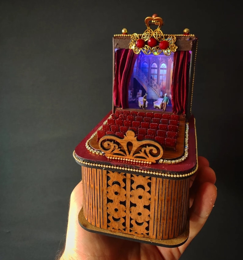 Ultra Mini Scale Theatre Diorama Fast and Free Shipping With Tracking ...