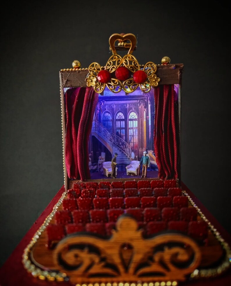Ultra Mini Scale Theatre Diorama Fast and Free Shipping With Tracking ...