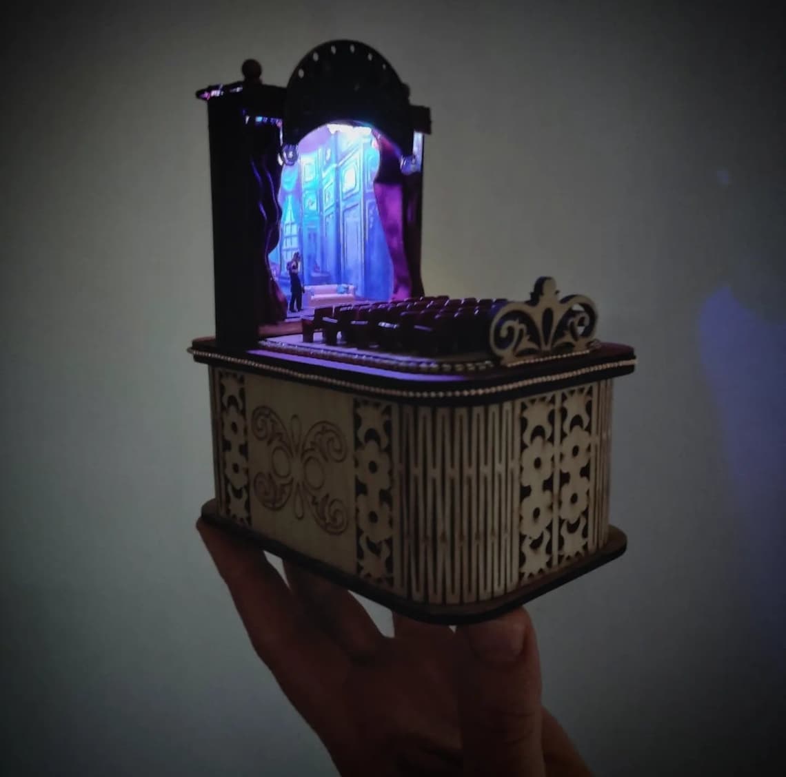 Ultra Mini Scale Theatre Diorama Fast and Free Shipping With Tracking ...