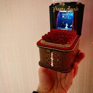 The Phantom of the Opera Ultra Miniature Pocket Theatre Diorama Fast ...