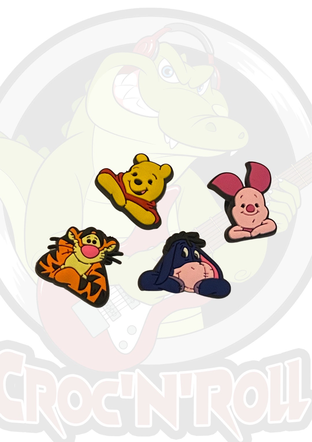 Winnie the Pooh Eeyore Tigger Piglet Crocs Jibbitz Chams Shoe - Etsy