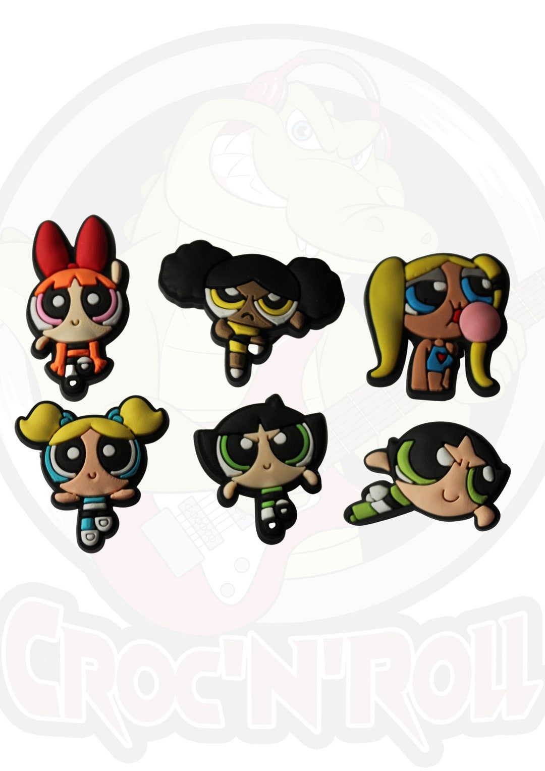 Powerpuff Girls Fairy Crocs Jibbitz Chams Shoe Accessories - Etsy
