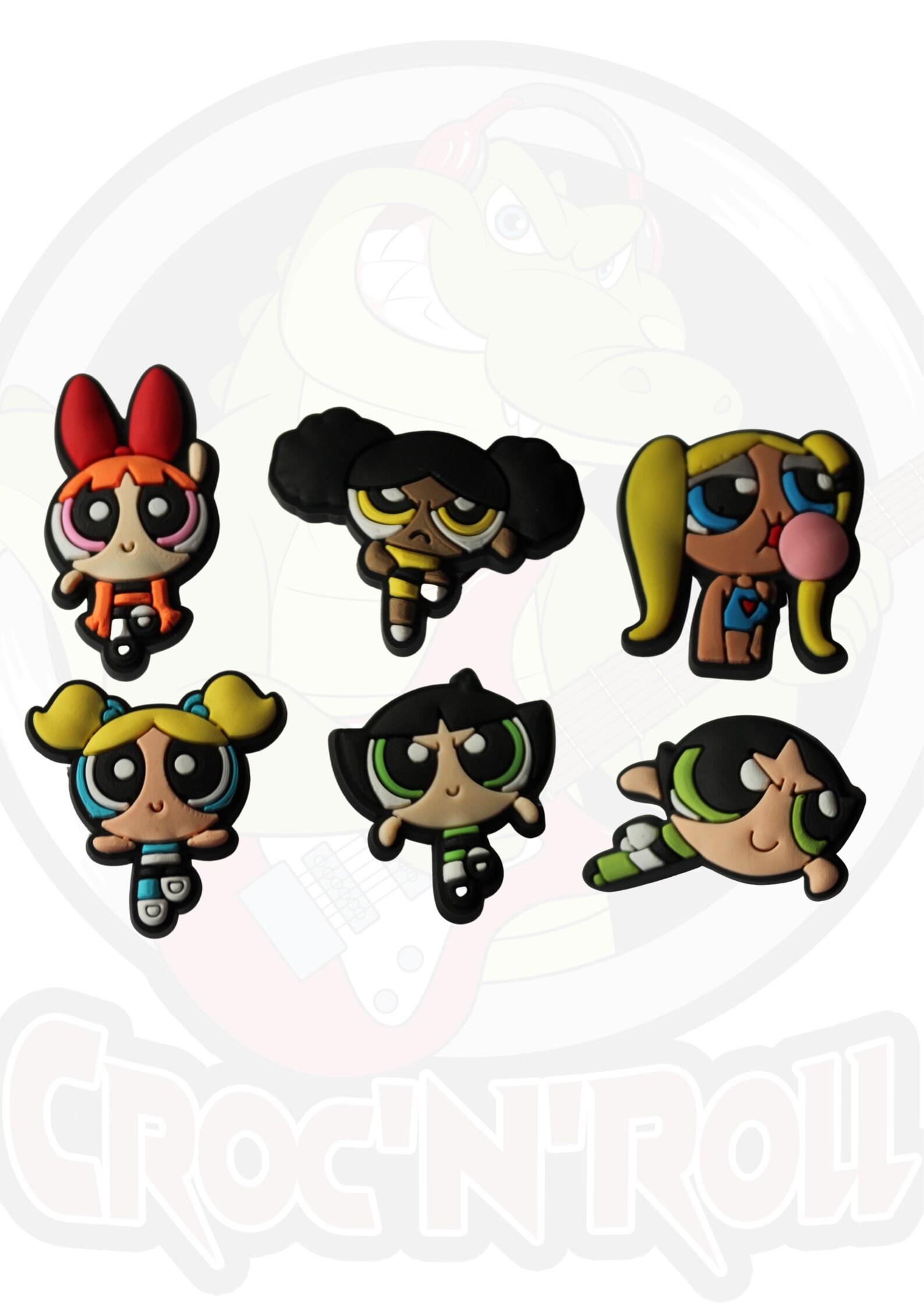 Powerpuff Girls Fairy Crocs Jibbitz Chams Shoe Accessories - Etsy