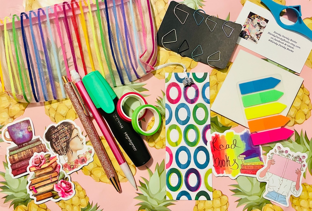 Book Annotation Kit/annotating Kit/book Annotation Set - Etsy