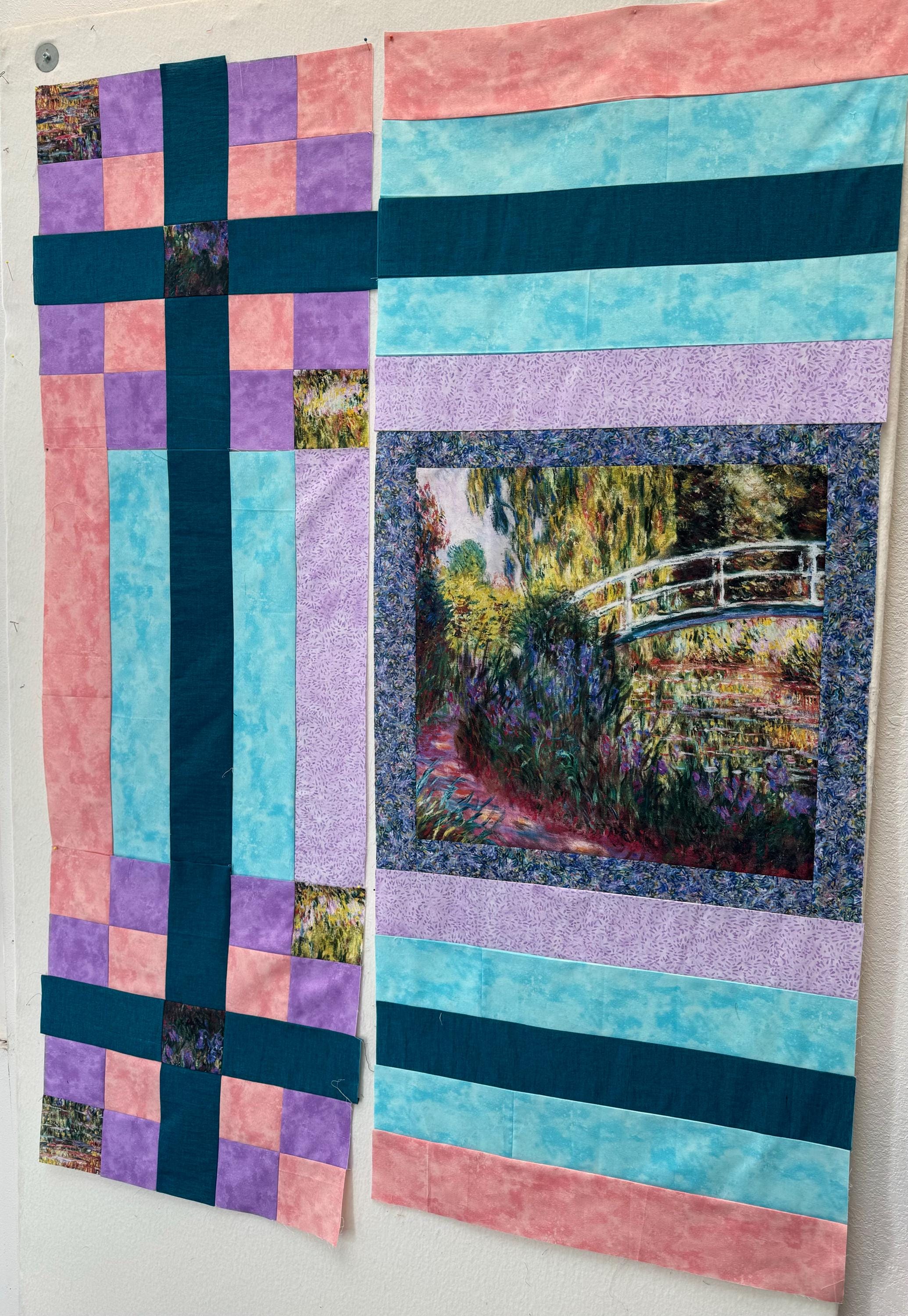 Monet Water Lily Pond Quilt Kit - Etsy