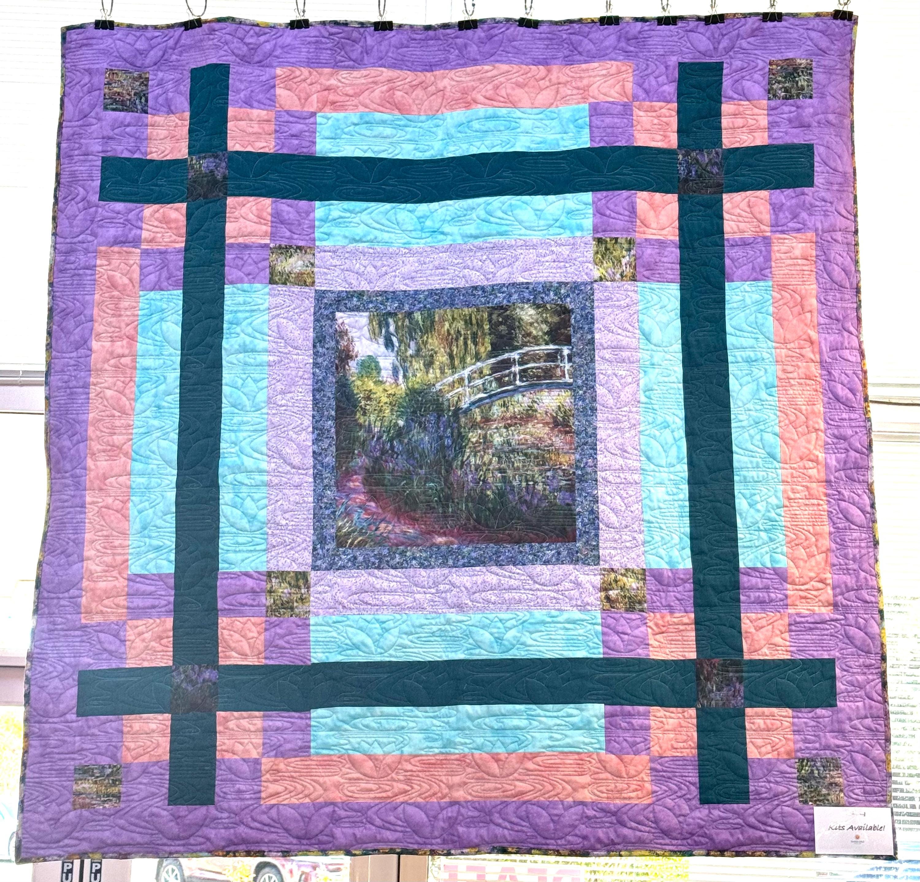 Monet Water Lily Pond Quilt Kit - Etsy