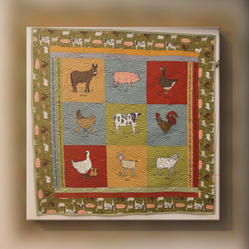 Farmstead Panel Quilt Kit - Etsy