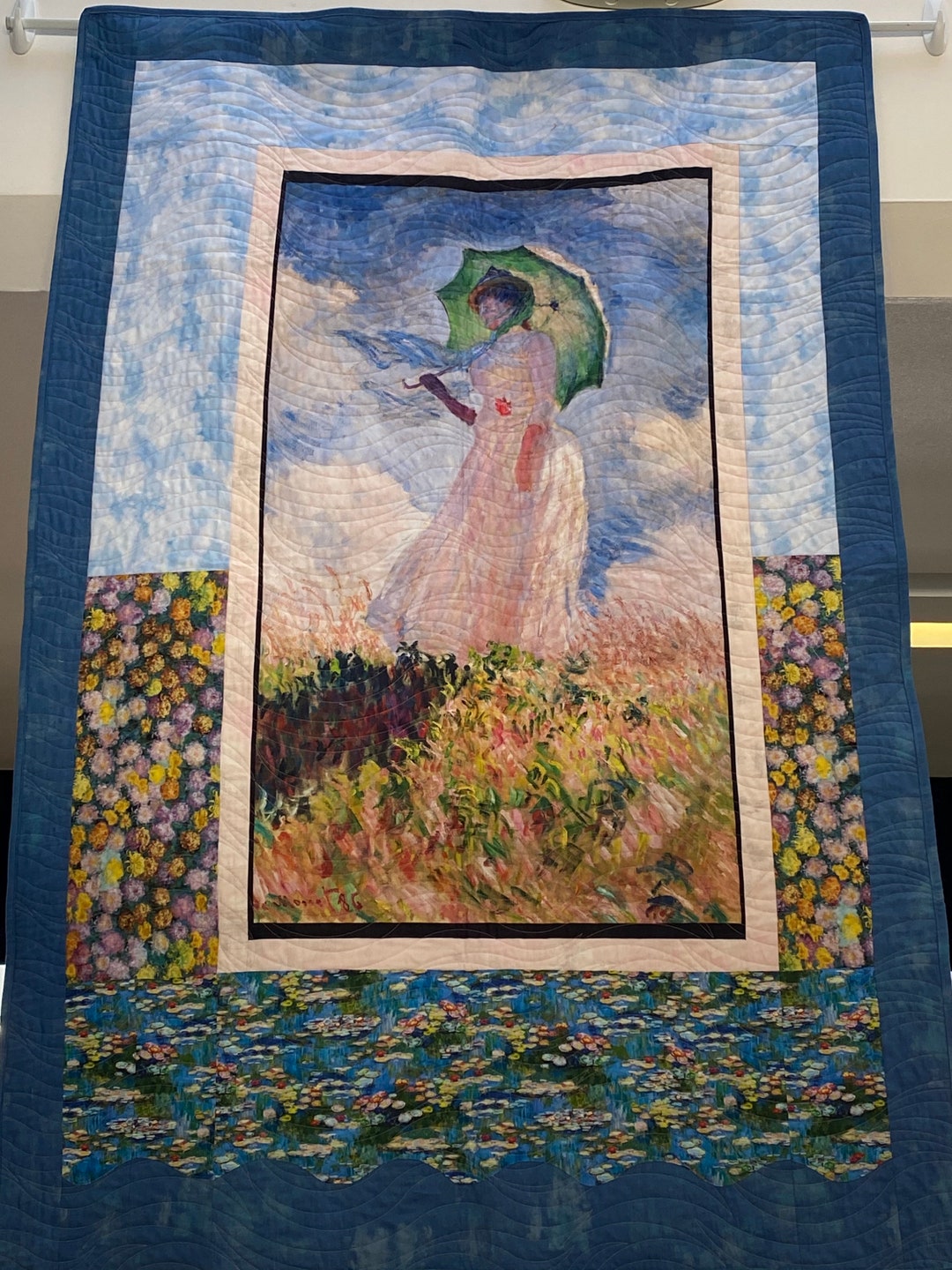 Claude Monet Quilt Kit - Etsy