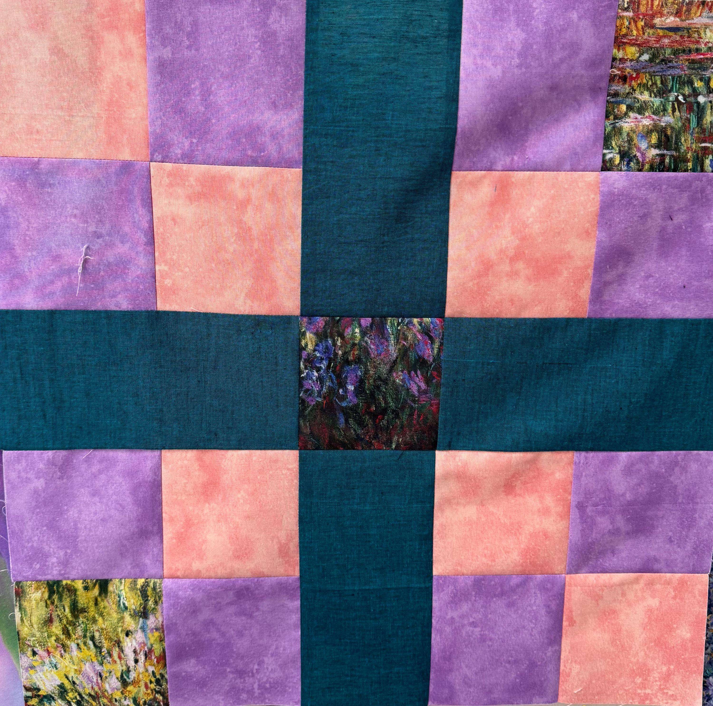 Monet Water Lily Pond Quilt Kit - Etsy