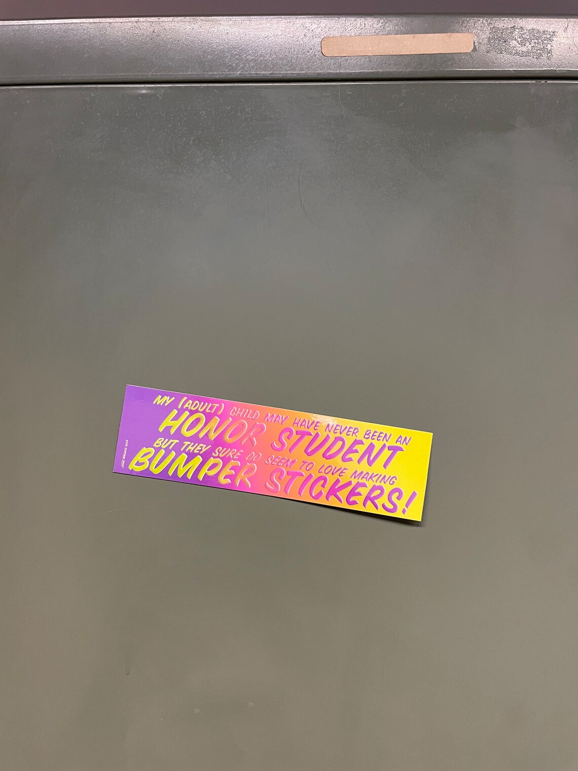 Honor Student Bumper Sticker - Etsy