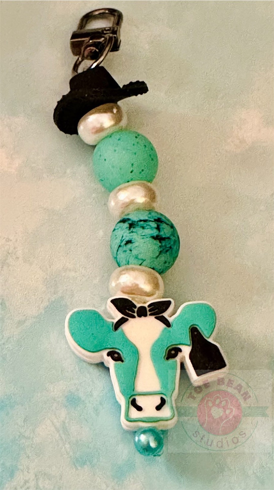 Cow Bag Charm / Cowboy Bag Charm / Western Purse Charm / Cow Charm ...