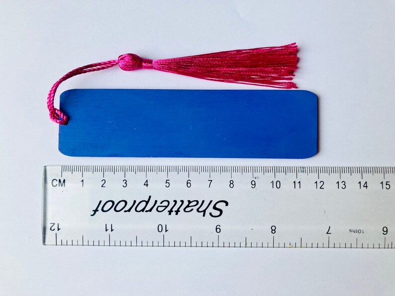 Personalised Bookmarks Set, Hand Painted Bookmarks, Unique Bookmark for ...